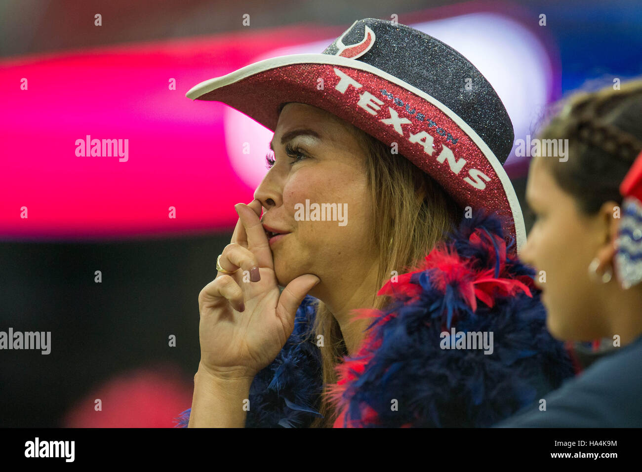 Houston, Texas, USA. 27th Nov, 2016. Houston Texans superfan ''Debbie ...