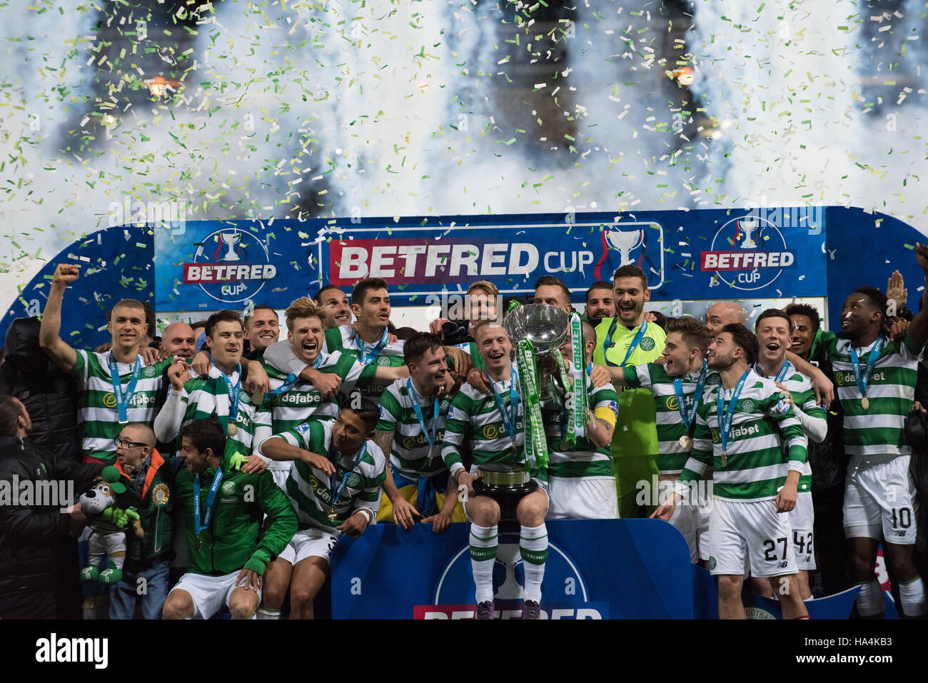 Aberdeen v Celtic, Betrfred League Cup Final, Glasgow, UK. 27th Nov ...