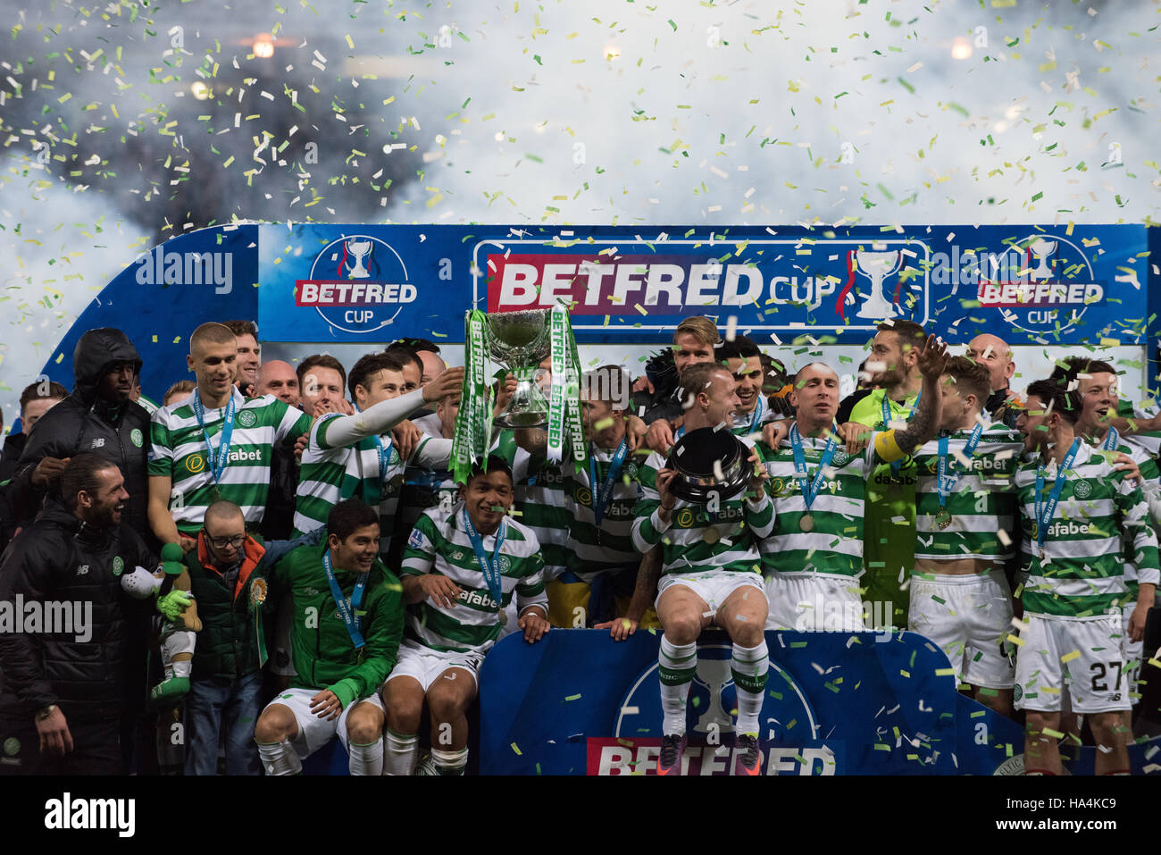 Aberdeen v Celtic, Betrfred League Cup Final, Glasgow, UK. 27th Nov ...