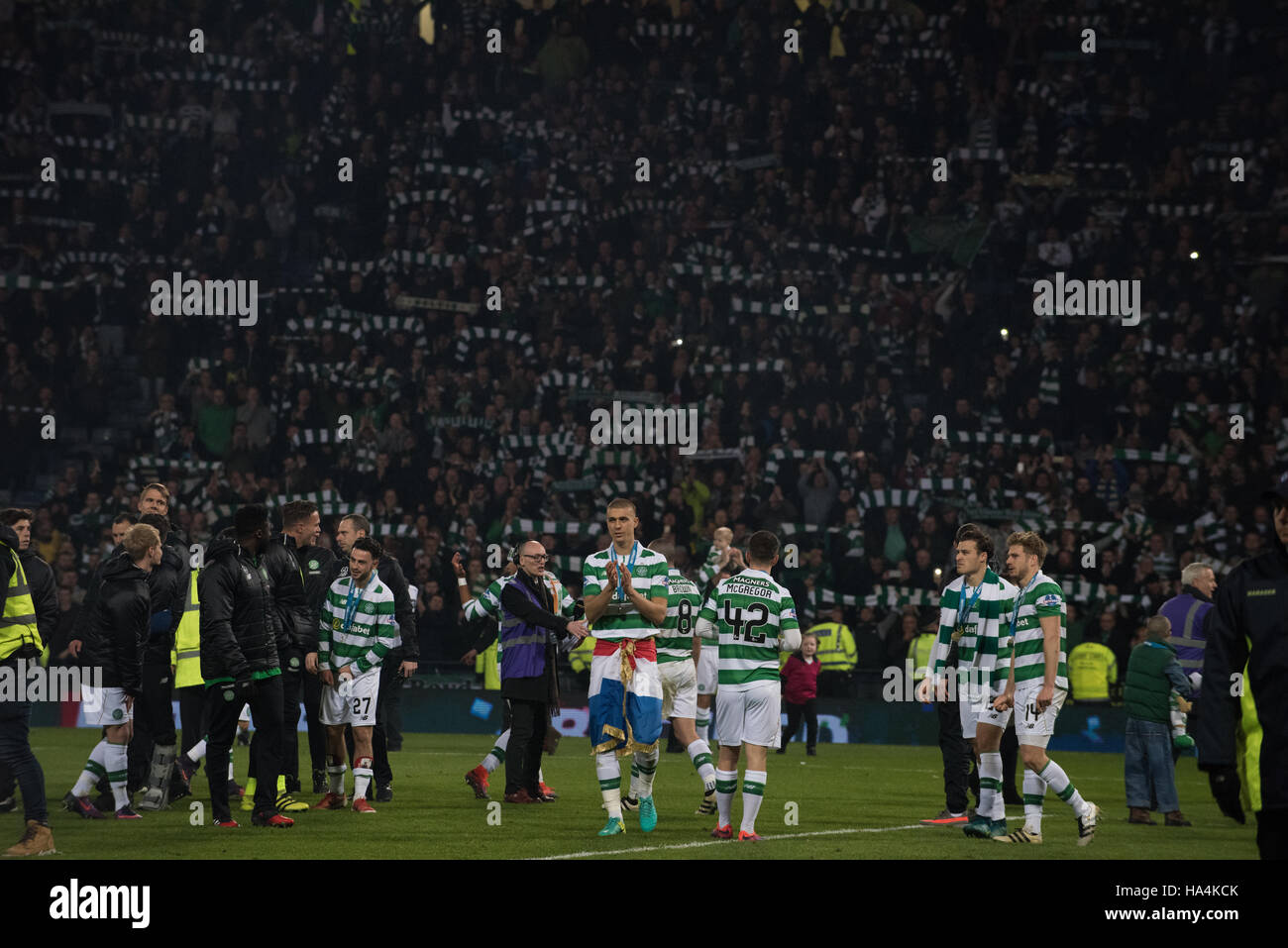 Aberdeen v Celtic, Betrfred League Cup Final, Glasgow, UK. 27th Nov ...