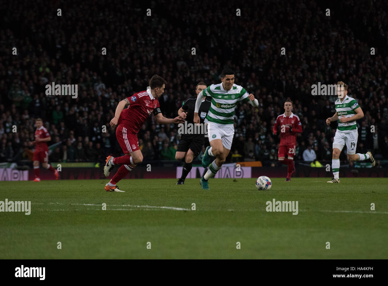 Aberdeen v Celtic, Betrfred League Cup Final, Glasgow, UK. 27th Nov ...