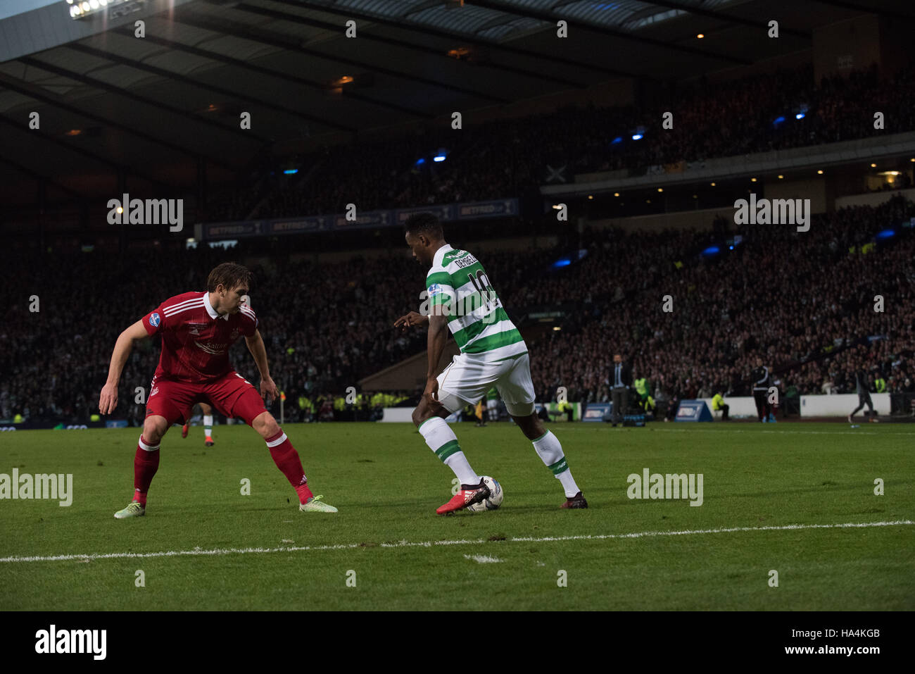 Aberdeen v Celtic, Betrfred League Cup Final, Glasgow, UK. 27th Nov ...