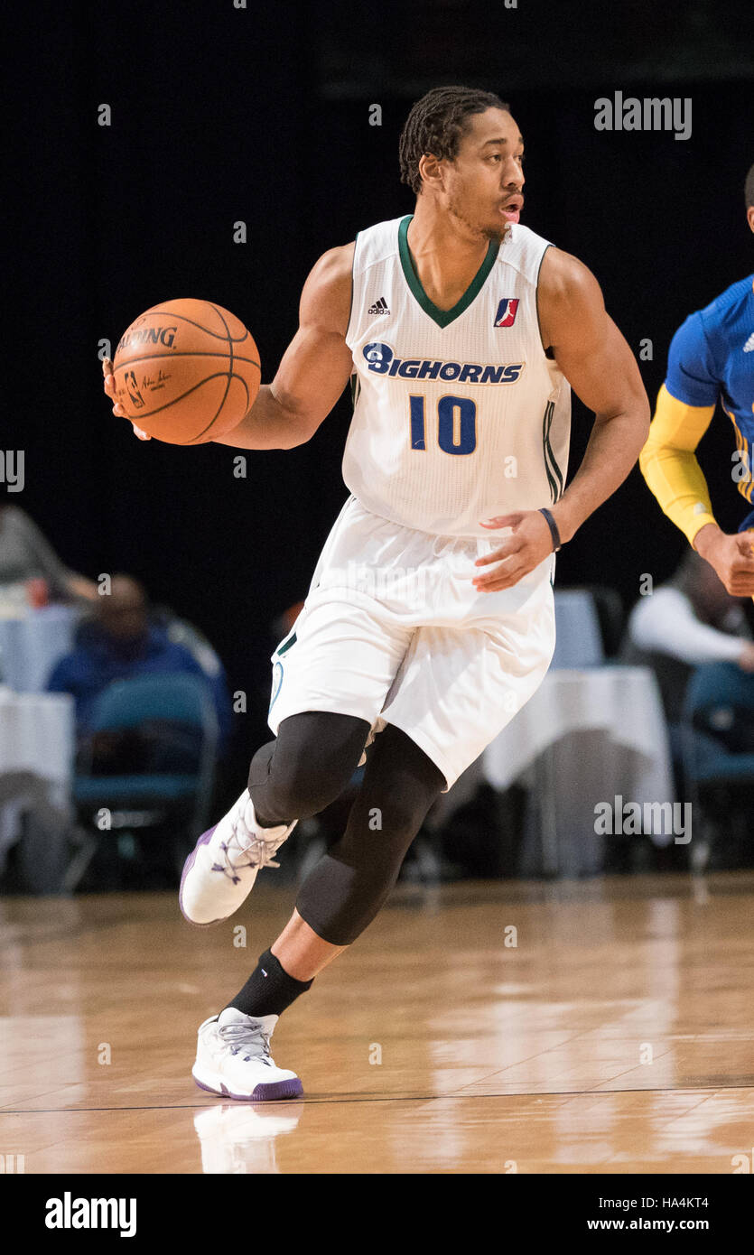 Reno, Nevada, USA. 27th Nov, 2016. Reno Bighorn Guard ISAIAH COUSINS ...
