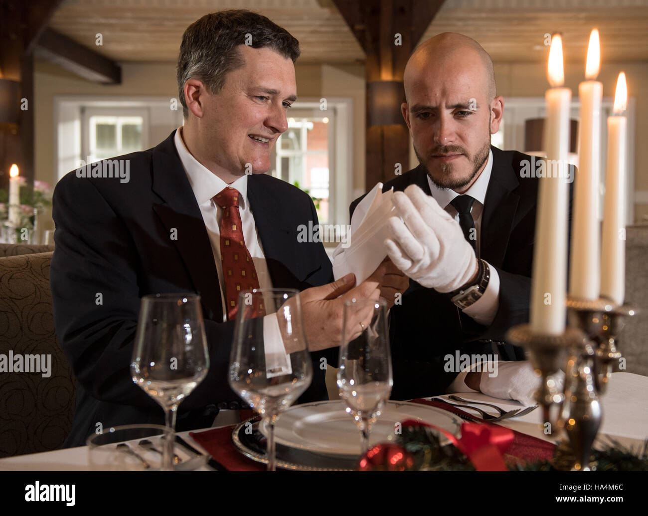 Stade, Germany. 25th Oct, 2016. The director and trainer of the German ...