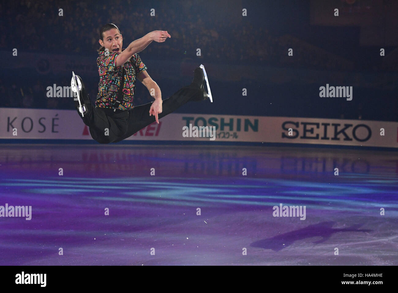 Makomanai Sekisui Heim Ice Arena, Sapporo, Japan. 27th Nov, 2016. Jason ...