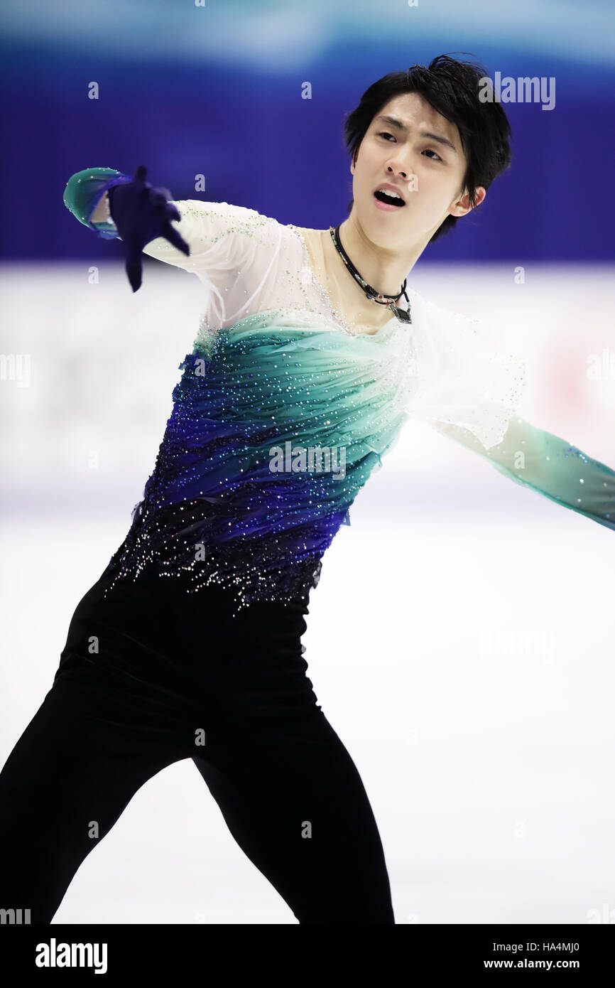 Makomanai Sekisui Heim Ice Arena, Sapporo, Japan. 26th Nov, 2016 ...