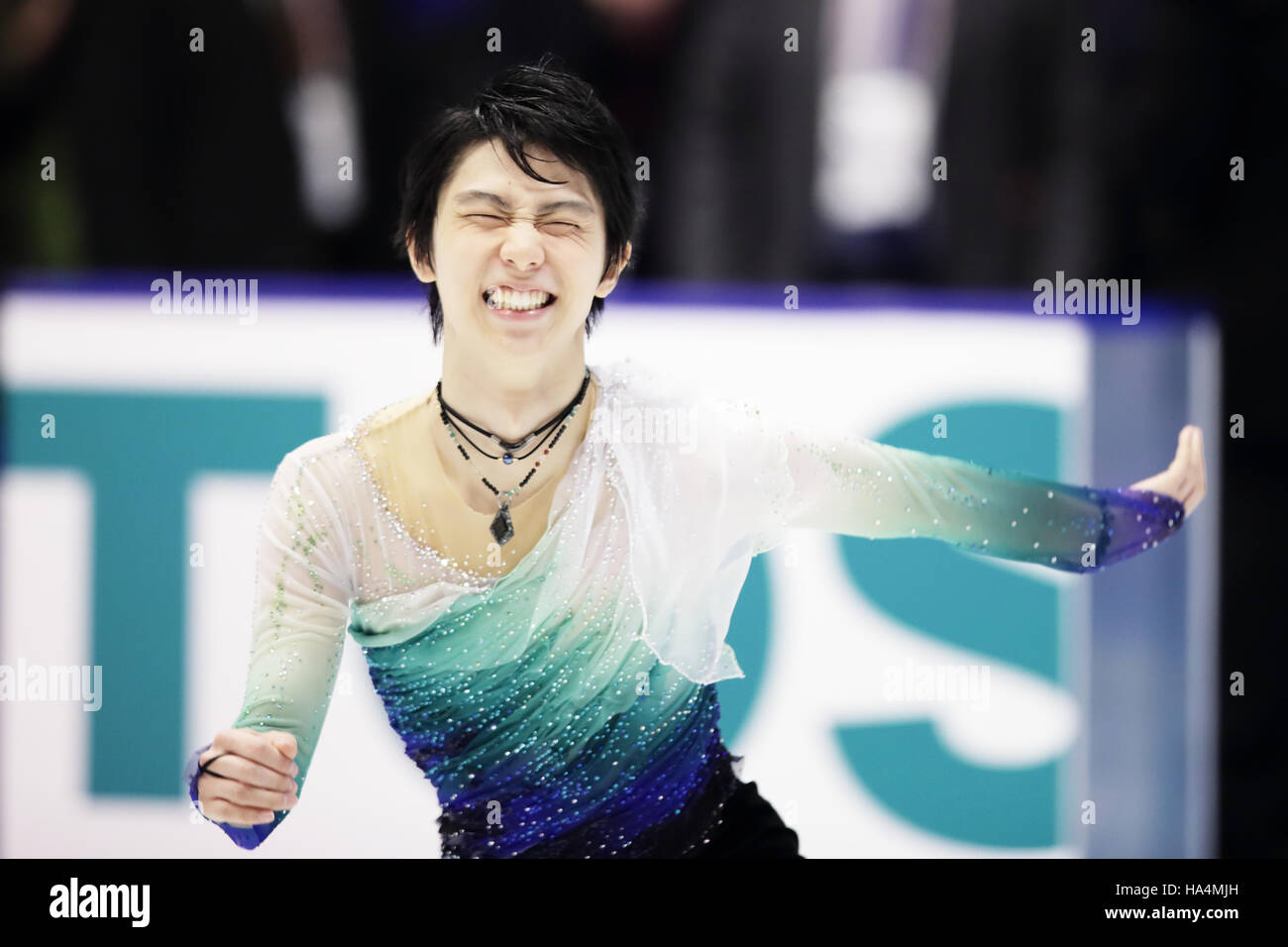 Makomanai Sekisui Heim Ice Arena, Sapporo, Japan. 26th Nov, 2016 ...