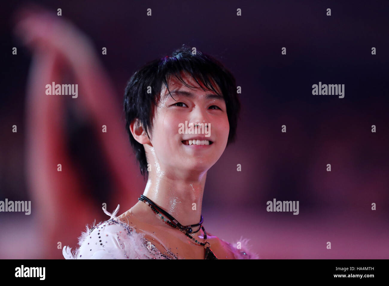 Makomanai Sekisui Heim Ice Arena, Sapporo, Japan. 27th Nov, 2016. Yuzuru Hanyu (JPN), ISU Grand ...