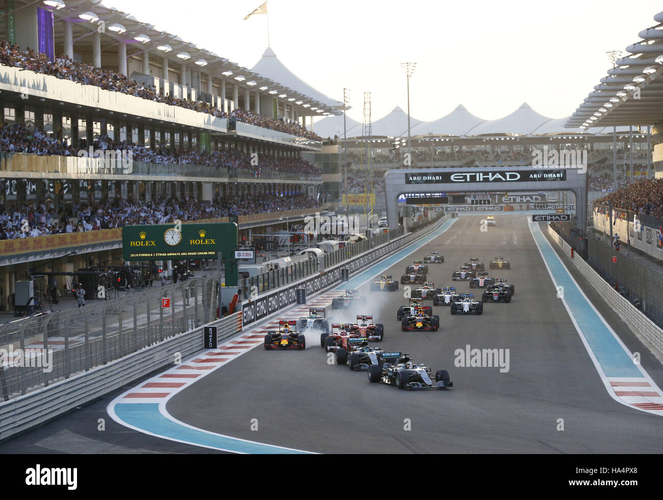 Abu Dhabi, UAE. 27th Nov, 2016. Motorsports: FIA Formula One World ...