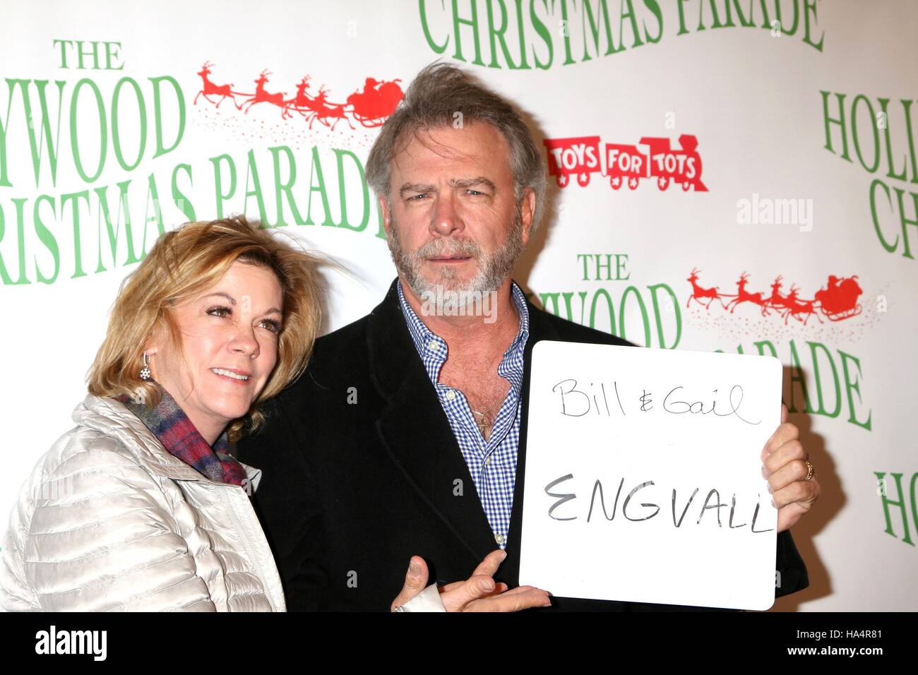 Los Angeles, CA, USA. 27th Nov, 2016. Gail Engvall, Bill Engvall in ...