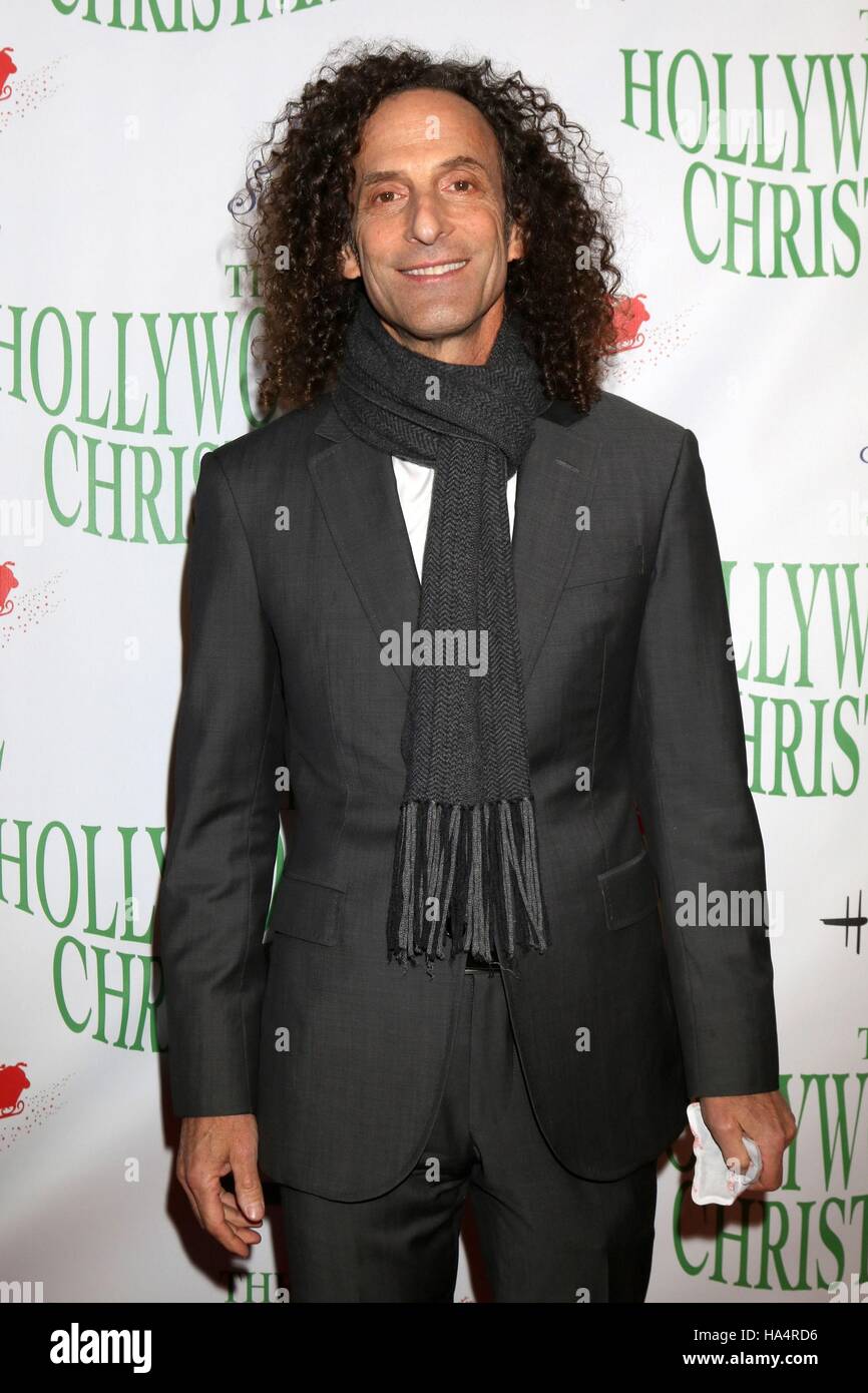 Los Angeles, CA, USA. 27th Nov, 2016. Kenny G, aka Kenny Gorelick in ...