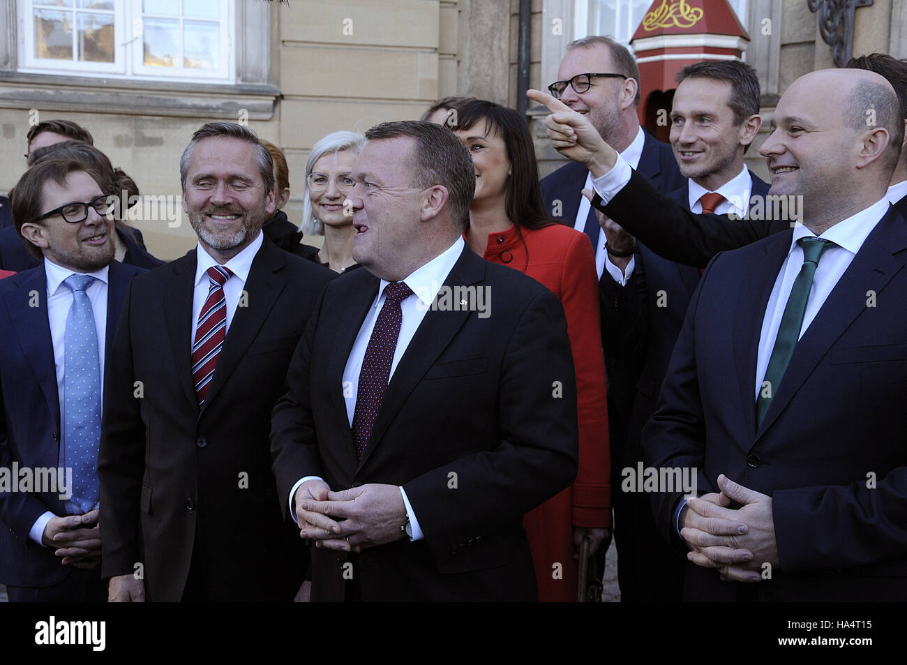 Copenhagen, Denmark. 28th Nov, 2016. Danish prime minister Lars Lokke ...