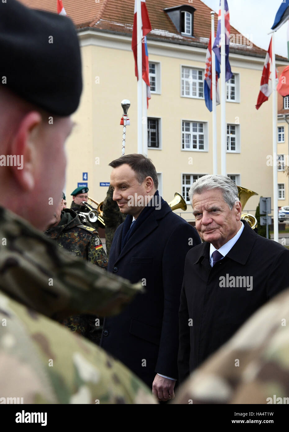 Szczecin, Poland. 28th Nov, 2016. German Federal President Joachim ...