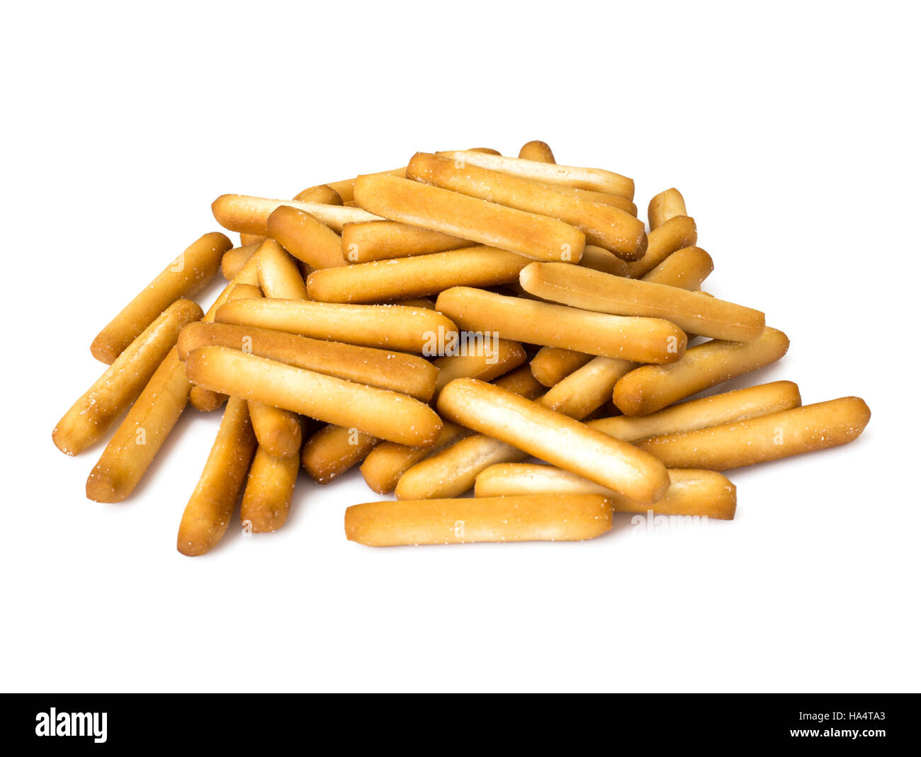 Crispy bread sticks with salt and spices. Studio Photo Stock Photo - Alamy