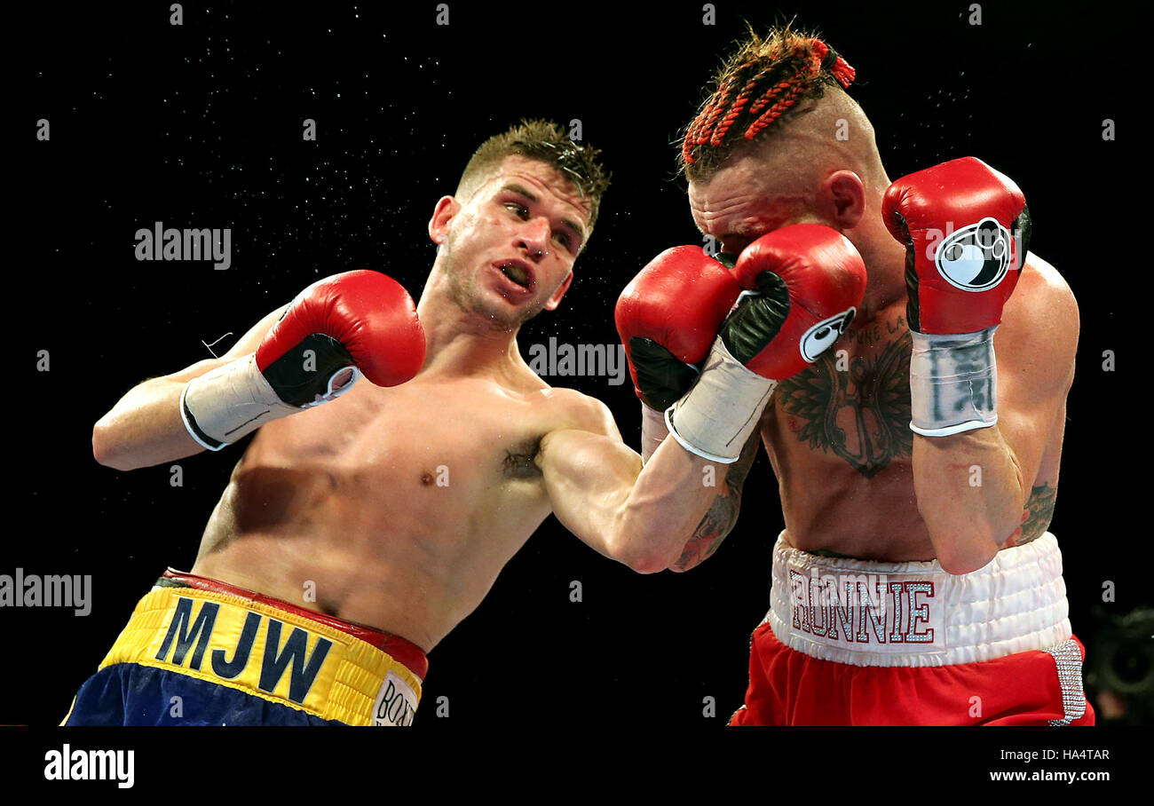 Martin Joseph Ward (left) and Ronnie Clark during the BBBofC British ...