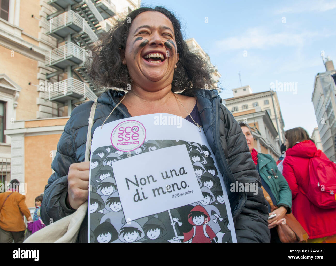Rome, Italy. 26th Nov, 2016. National demonstration in Rome against ...