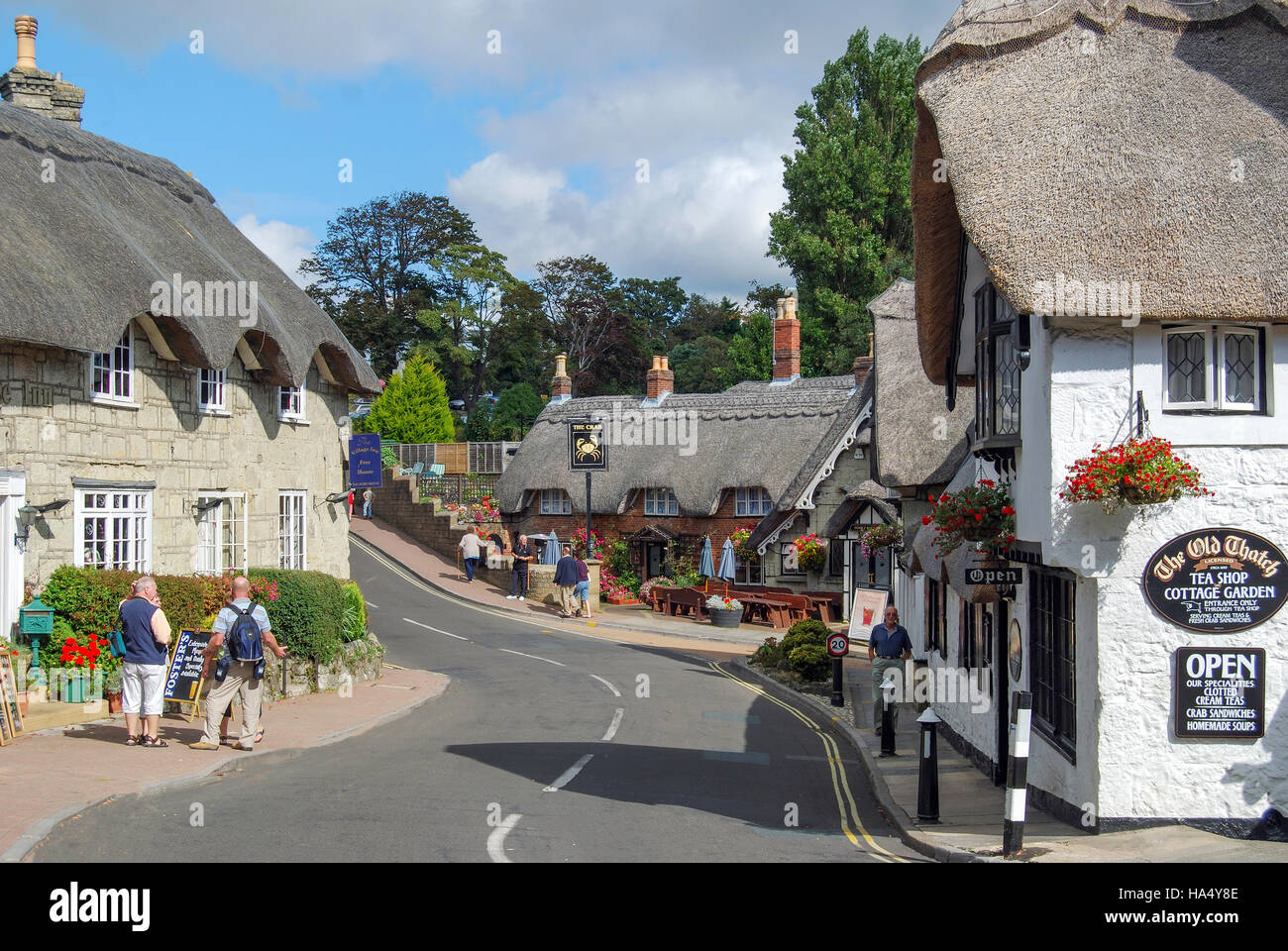 Shanklin Old Village, Shanklin, Isle of Wight, England, United Kingdom ...