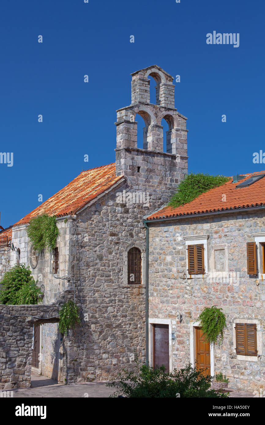 Santa Maria In Punta in Stari Grad Budva Stock Photo - Alamy