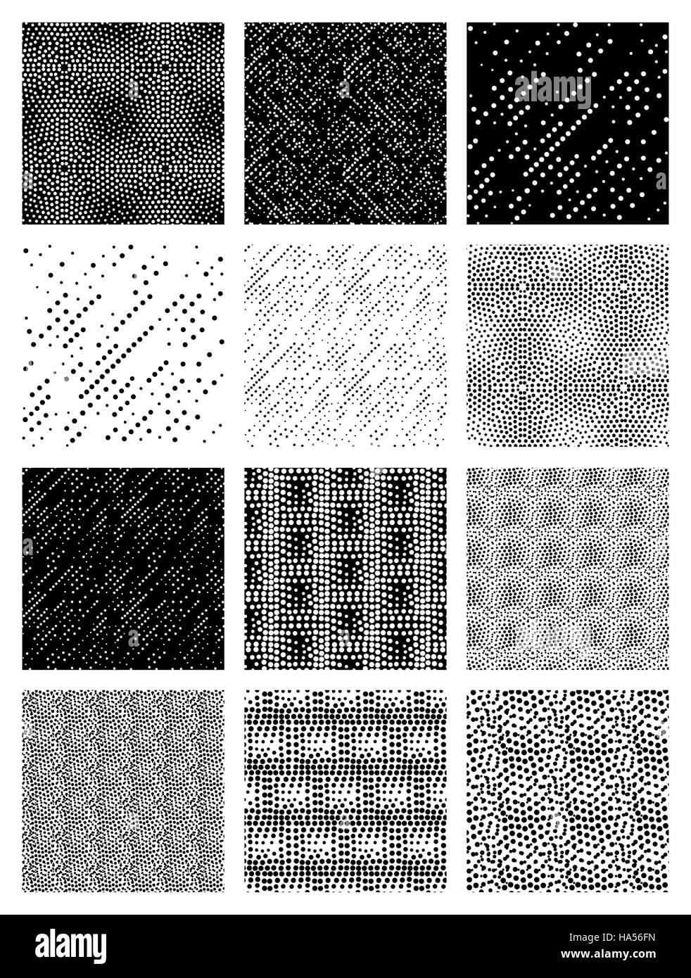Pointillism Black and White Stock Photos & Images - Alamy