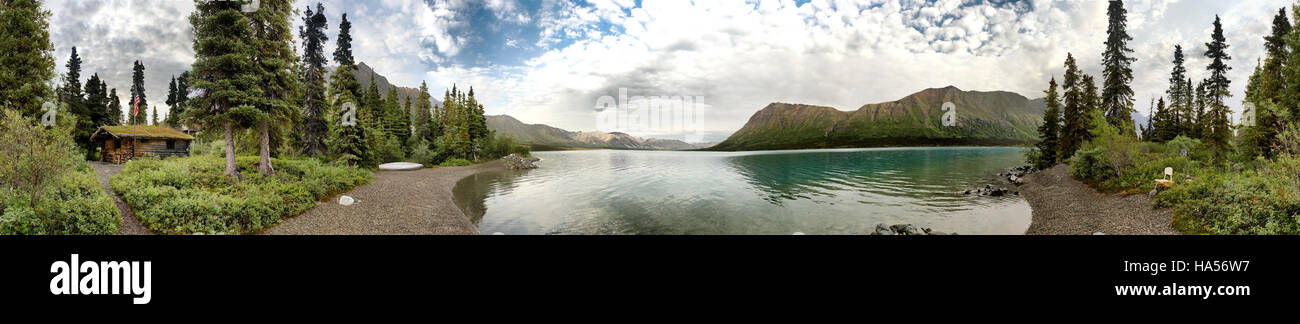 The Proenneke Cabin, located in Lake Clark National Park, Alaska, was ...