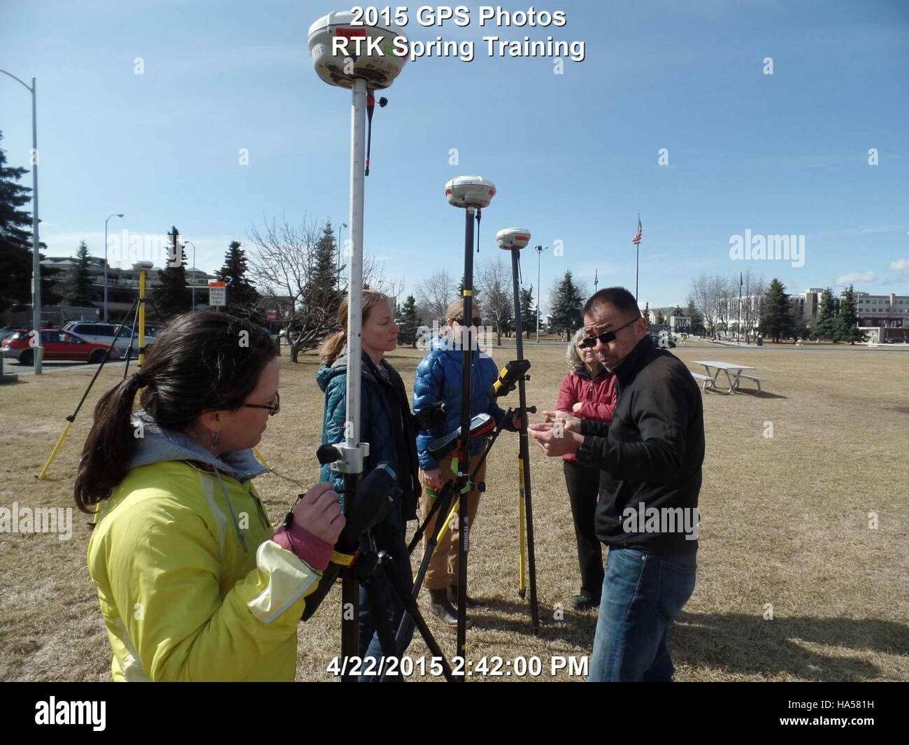 A collection of GPS-captured images from Alaska National Parks ...