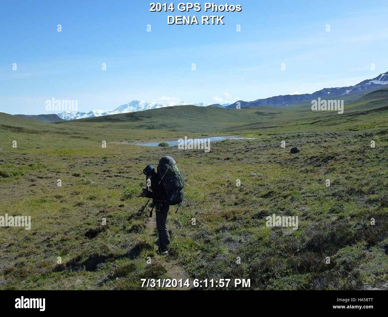 A collection of GPS-tagged photographs taken in an Alaskan national ...