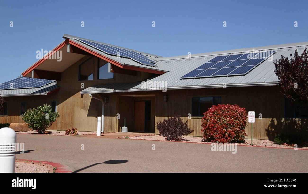 The Tonto Apache Tribe’s Tribal Administration Building in Arizona is ...