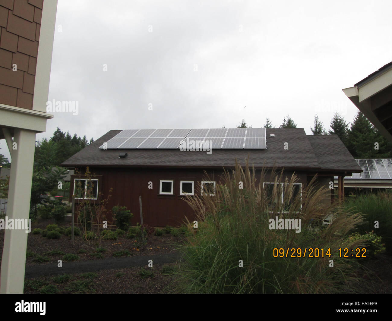 This image shows the Grand Ronde Solar Array, an example of renewable ...