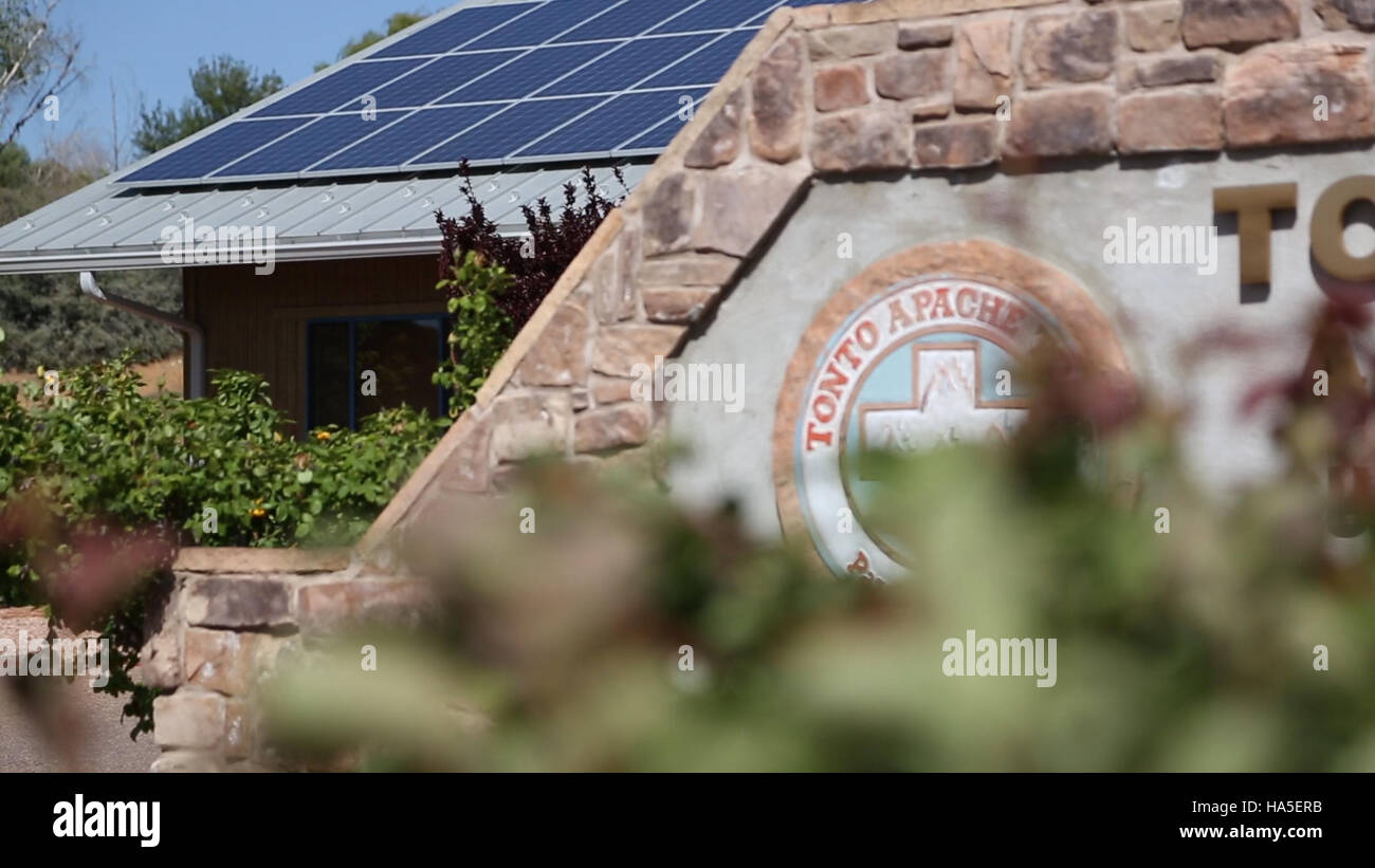 The Tonto Apache Tribe's Tribal Administration Building in Arizona ...