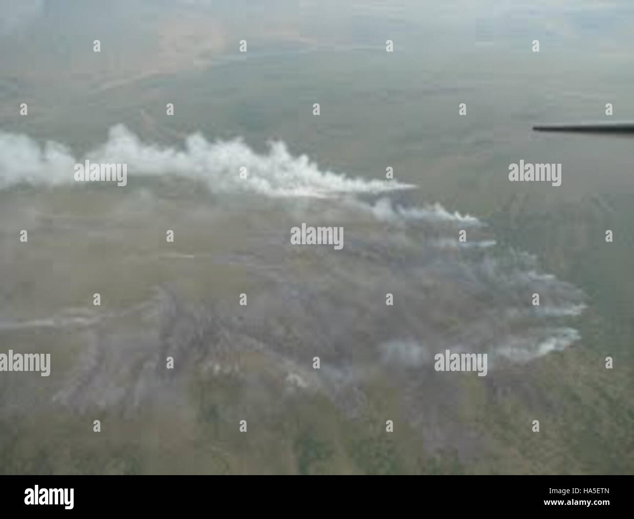 The image captures an incident involving the Alaska Fire Service, led ...