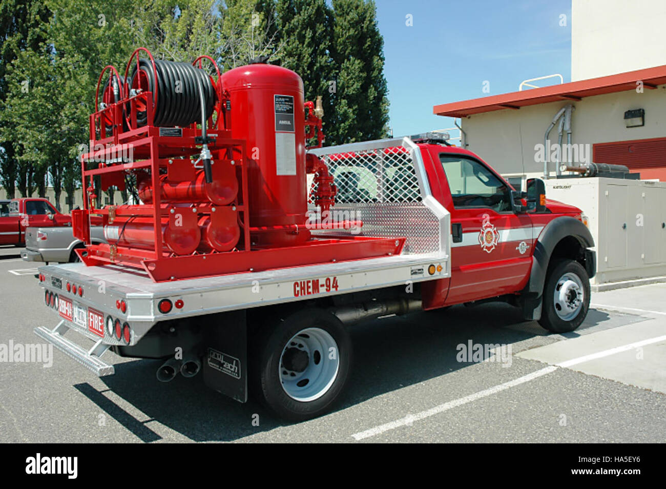 The Hanford Fire Department recently upgraded its fleet with new trucks ...