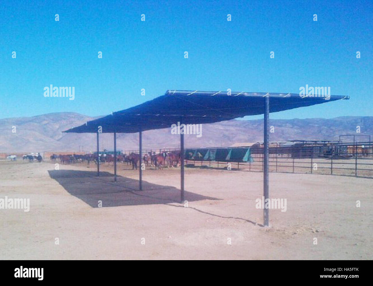 The Trial Shade Project by the Bureau of Land Management features a ...
