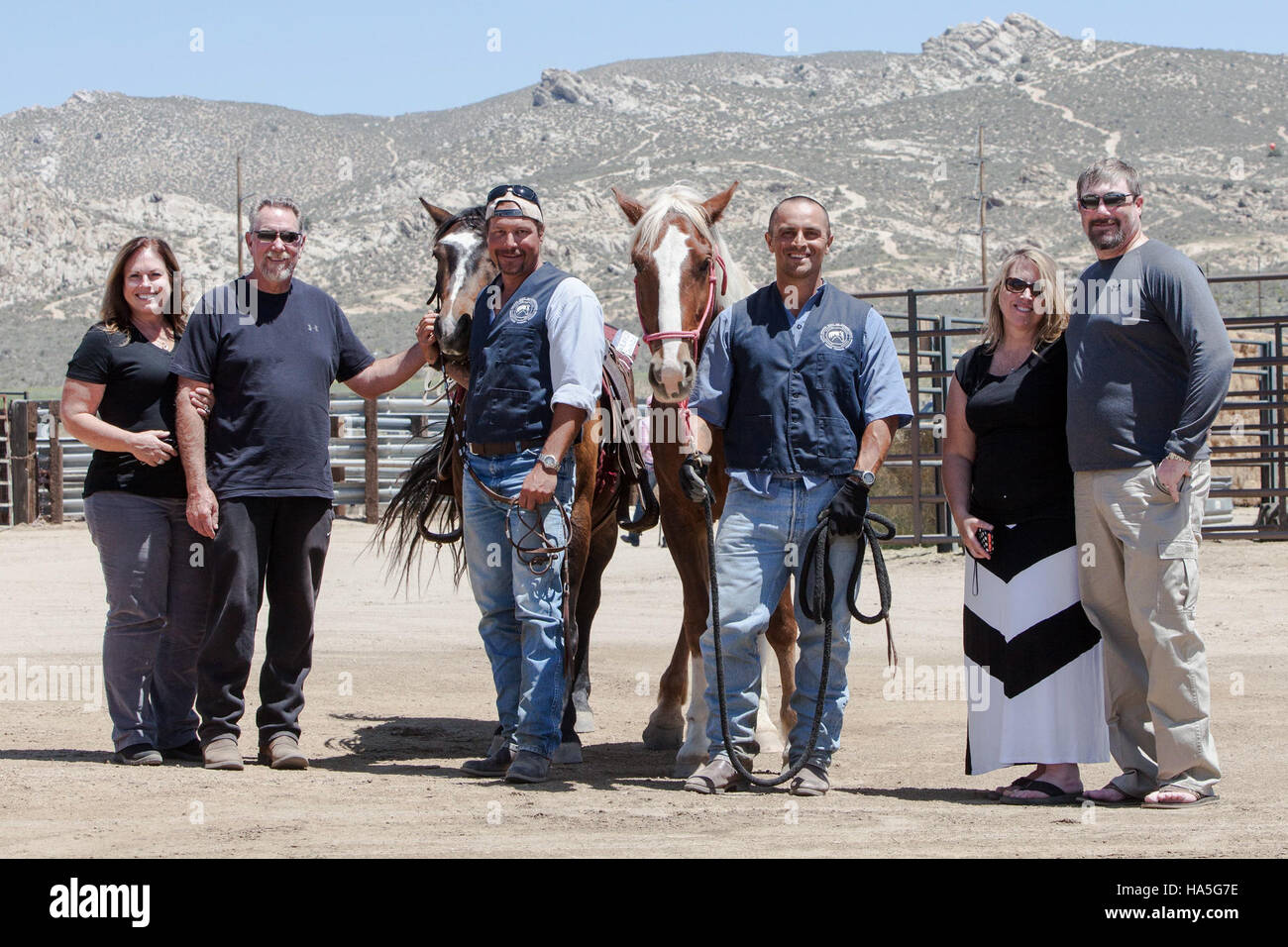 A Saddle-Trained Wild Horse & Burro Adoption event held by the Bureau ...
