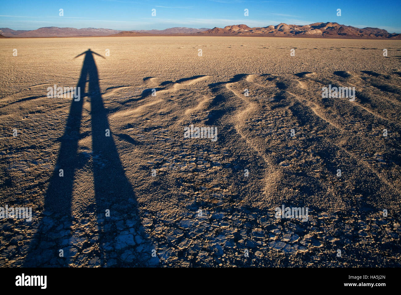 The Black Rock Desert, part of the Black Rock National Conservation ...