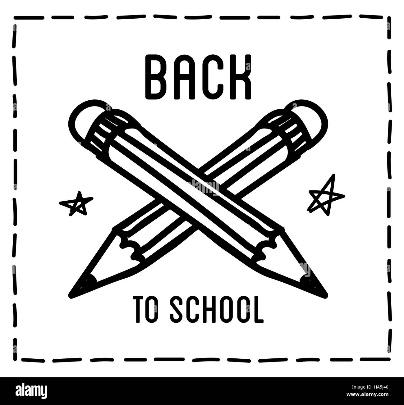 Banner backdrop school children Black and White Stock Photos & Images ...