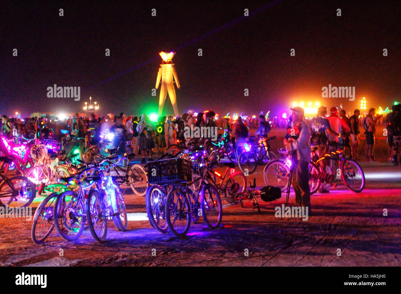 This image captures the essence of Burning Man 2014, including the ...