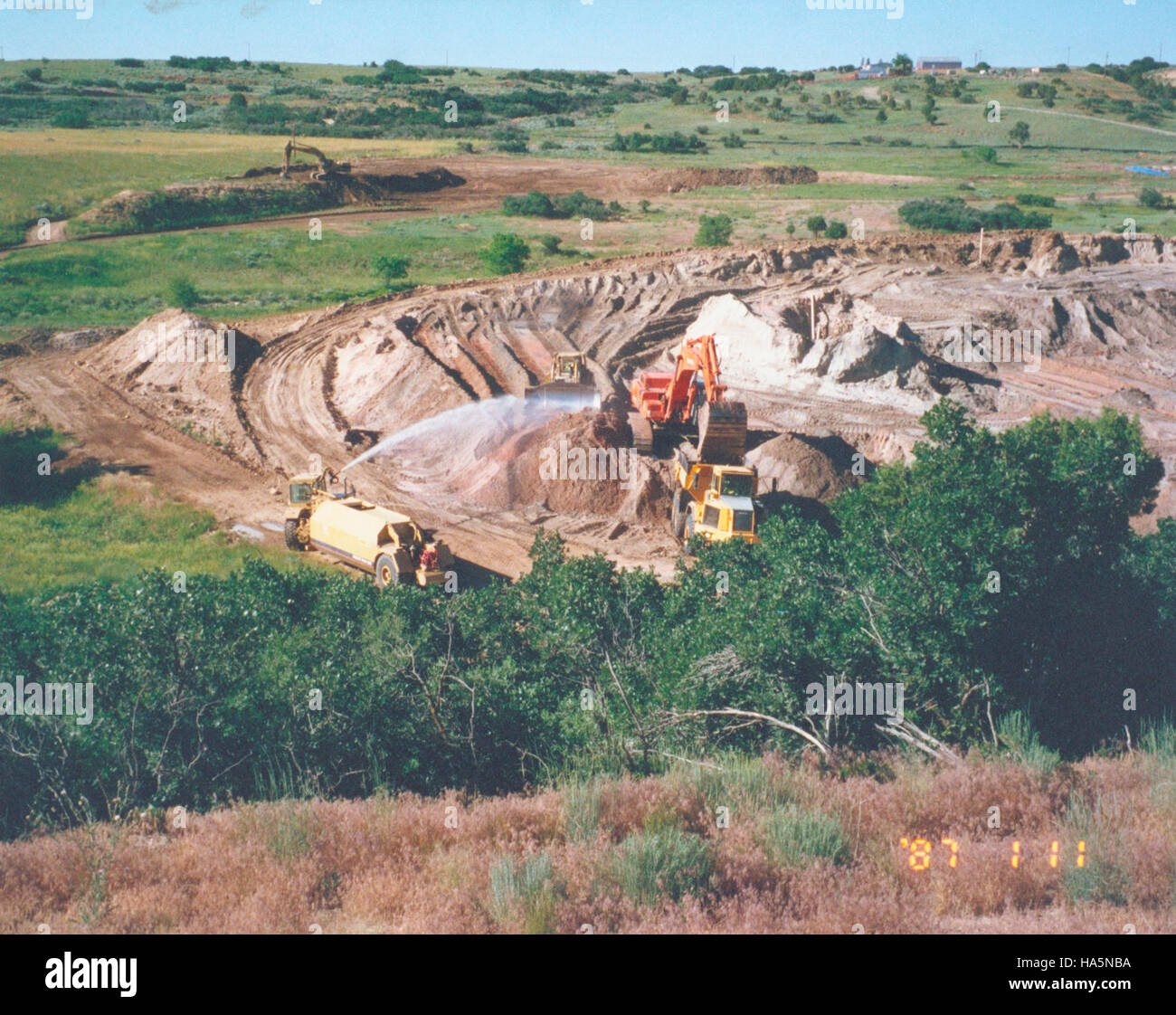 An image of a UMTRAP (Uranium Mill Tailings Remedial Action Project ...