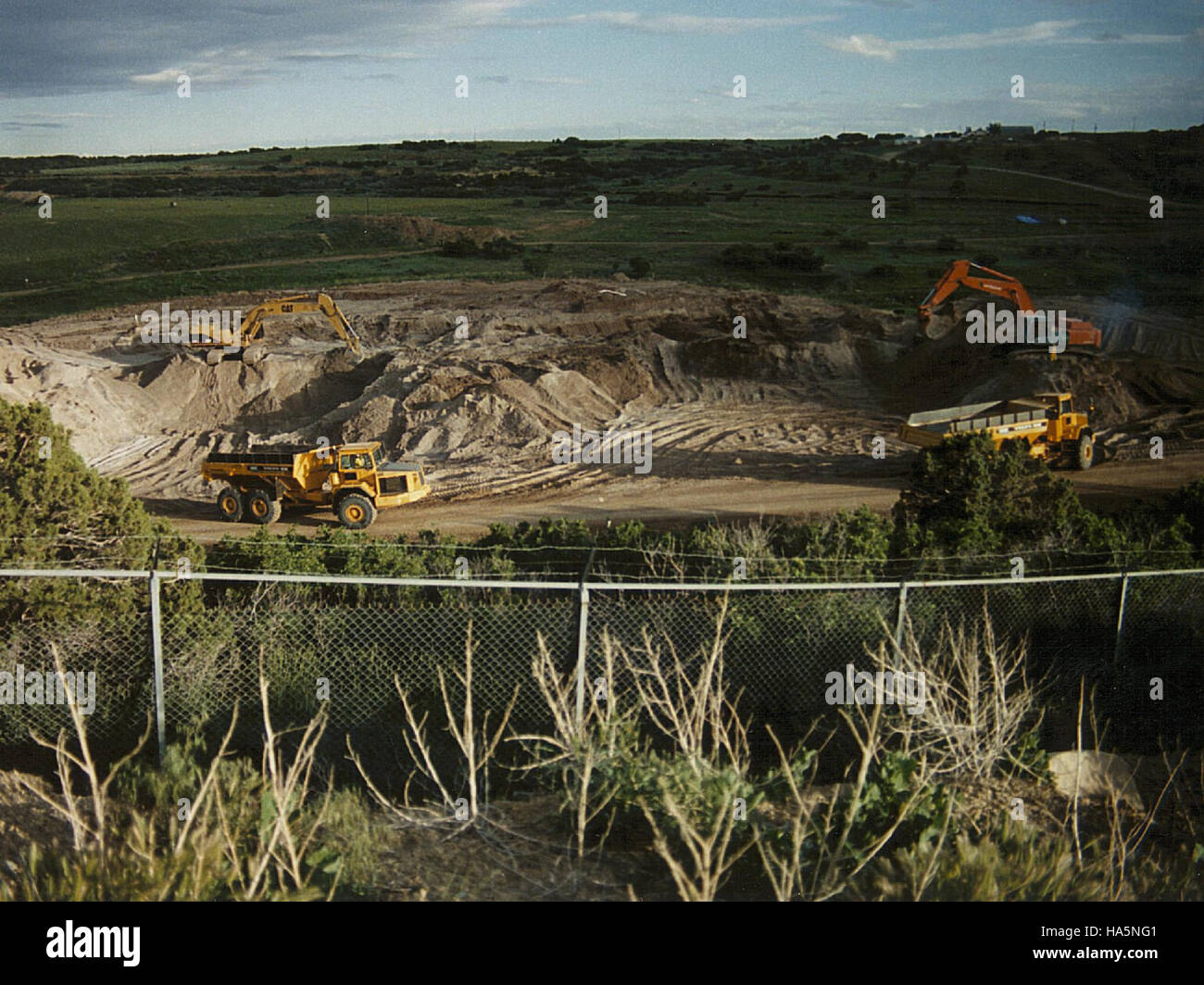 A photo related to the Uranium Mill Tailings Remedial Action Project ...