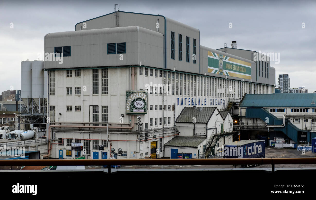 Tate and Lyle Refinery, London Stock Photo - Alamy