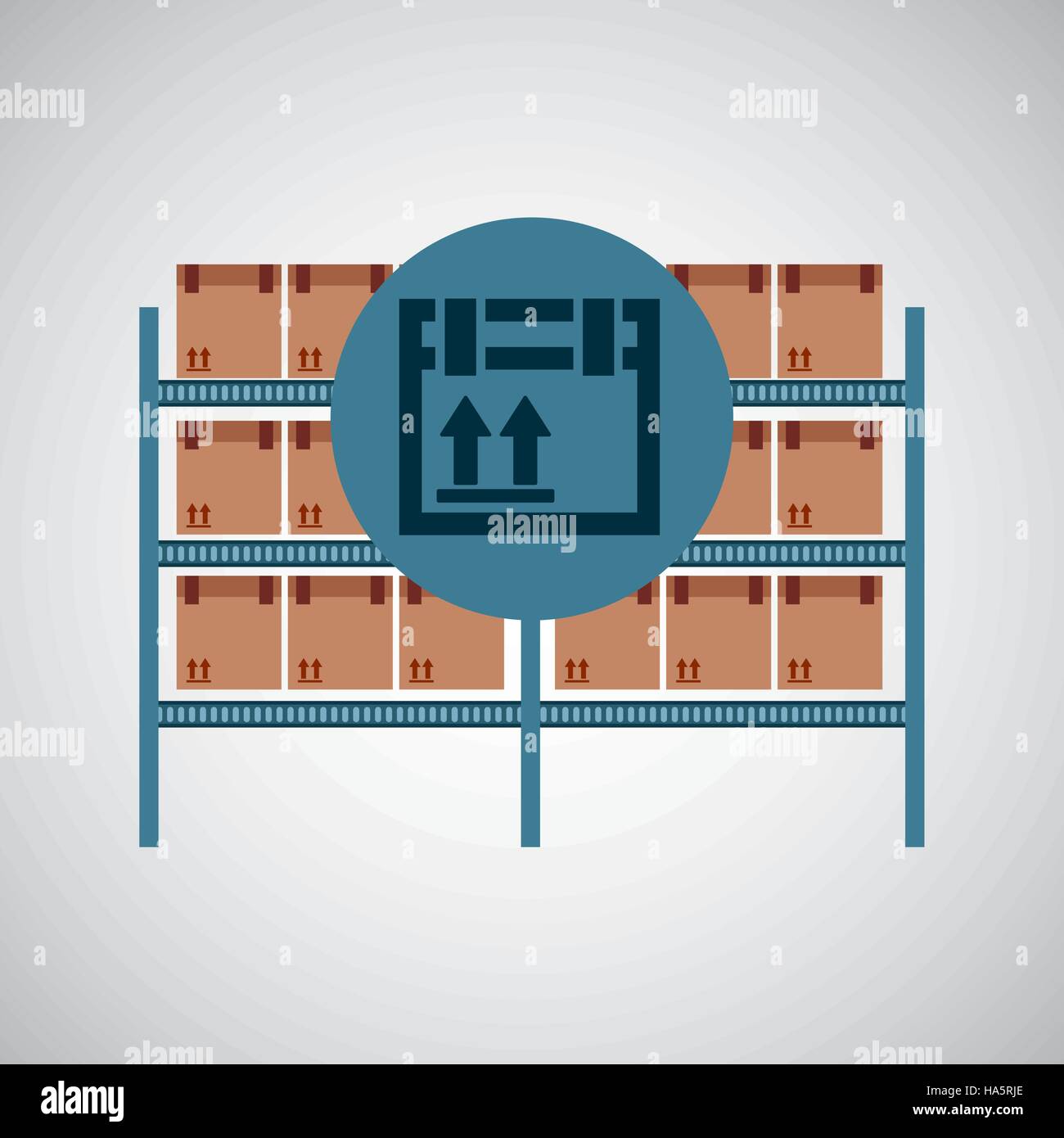 warehouse box fragile icon vector illustration eps 10 Stock Vector Image & Art - Alamy