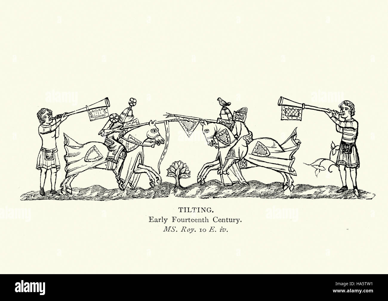 Medieval trumpet hi-res stock photography and images - Alamy