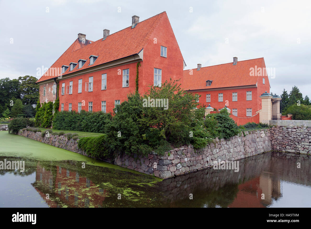 Krapperup Castle. Scania, Sweden Stock Photo - Alamy