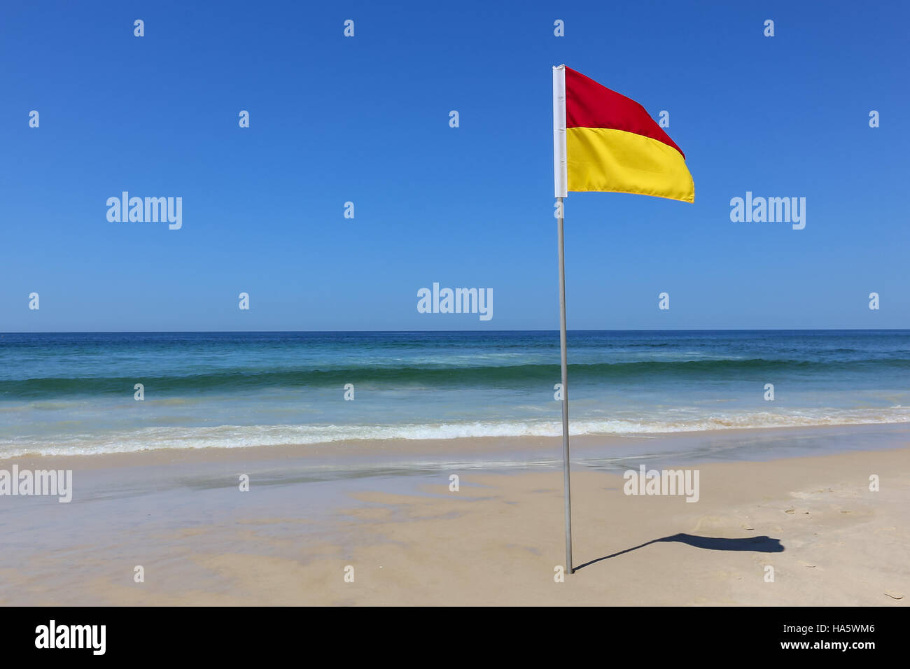 Gold coast swimming safety flag hi-res stock photography and images - Alamy