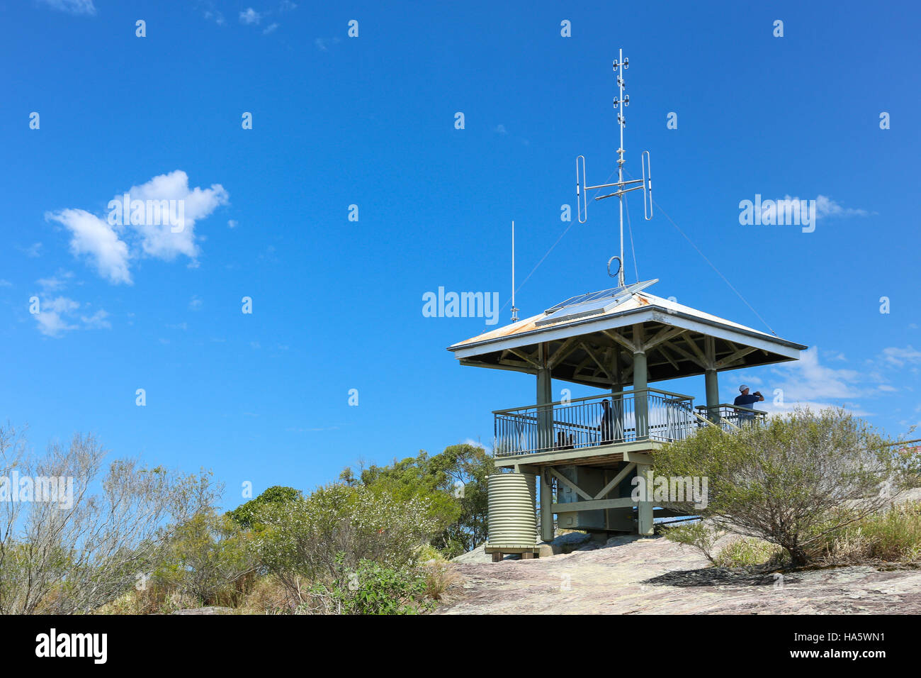 Scenic lookout point at Tewantin National Park Stock Photo - Alamy