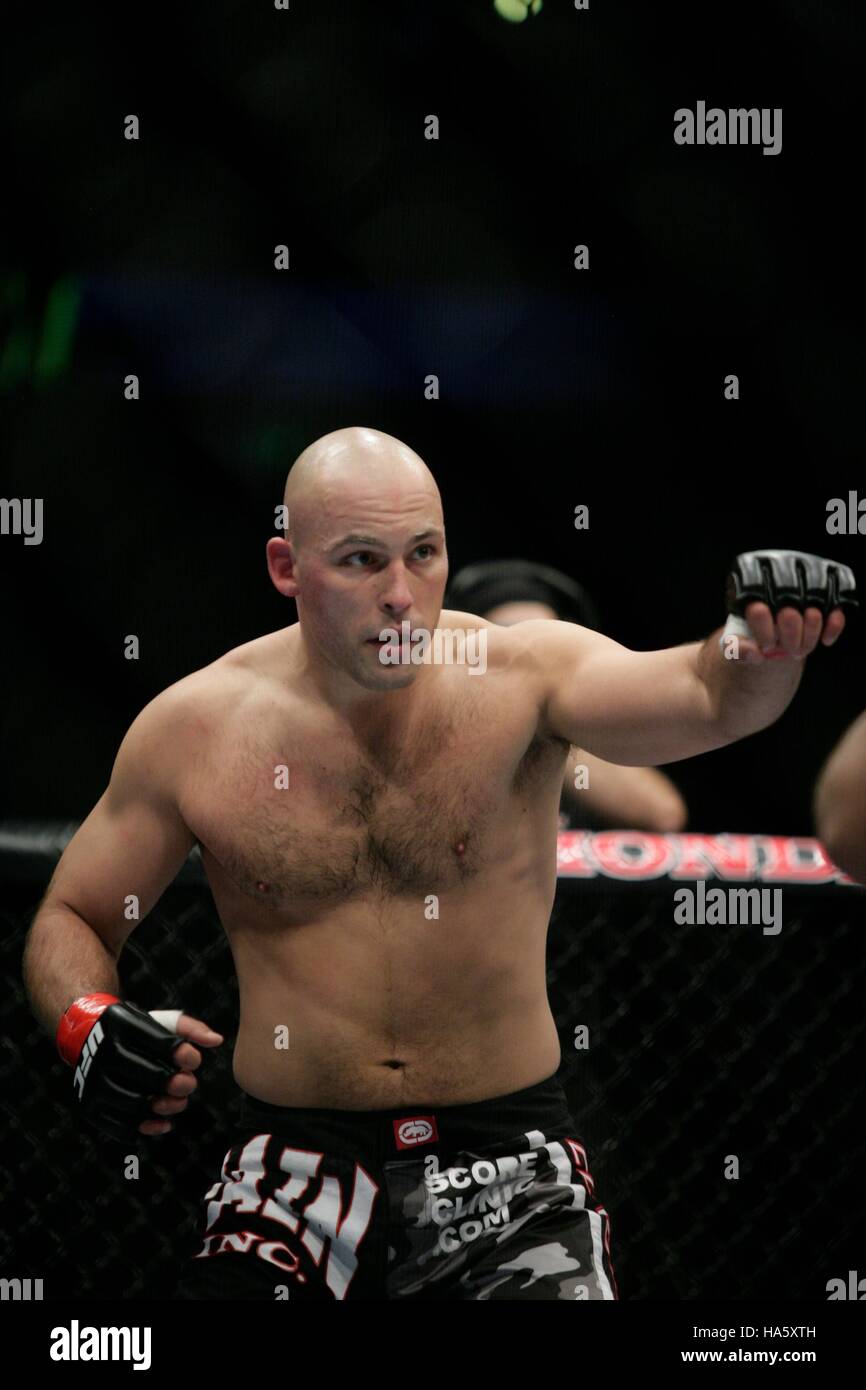 Christian Wellisch at UFC 76 during a mixed martial arts match at the ...