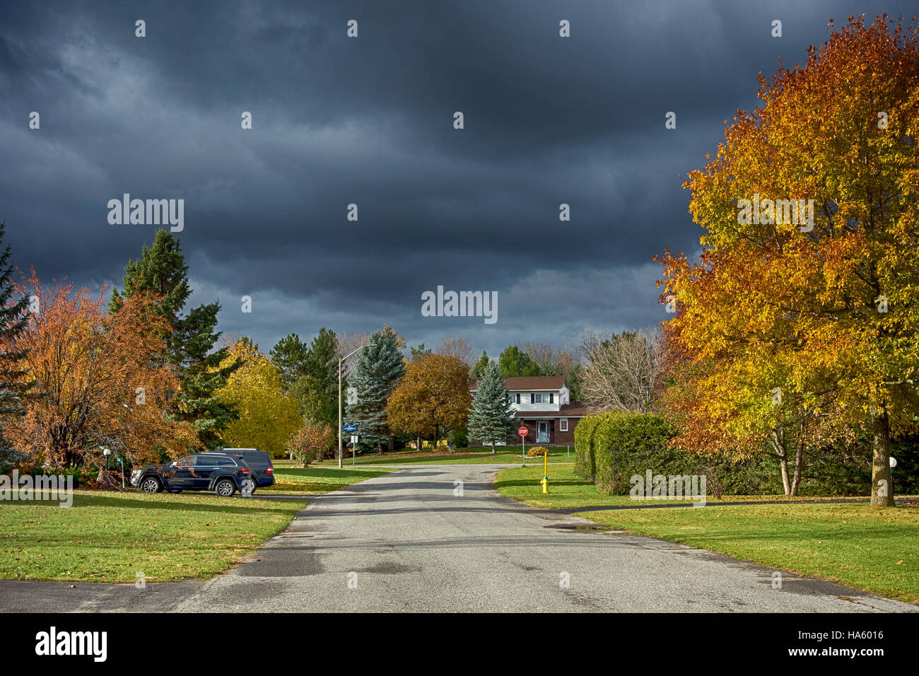 Peaceful neighbourhood hi-res stock photography and images - Alamy