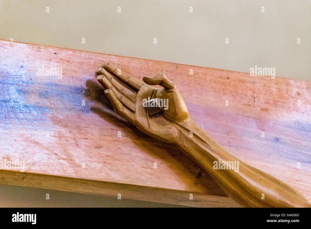 nailed hand of Crucifixion of Jesus Christ Stock Photo - Alamy