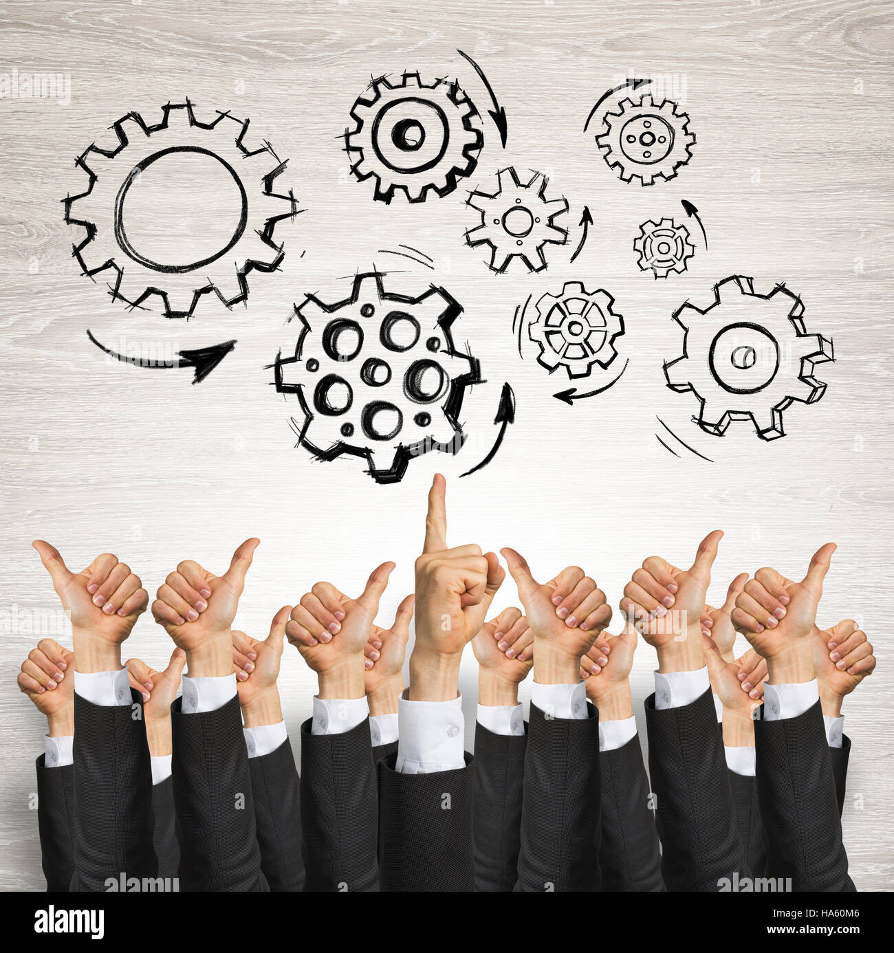 Business and teamwork concept Stock Photo - Alamy