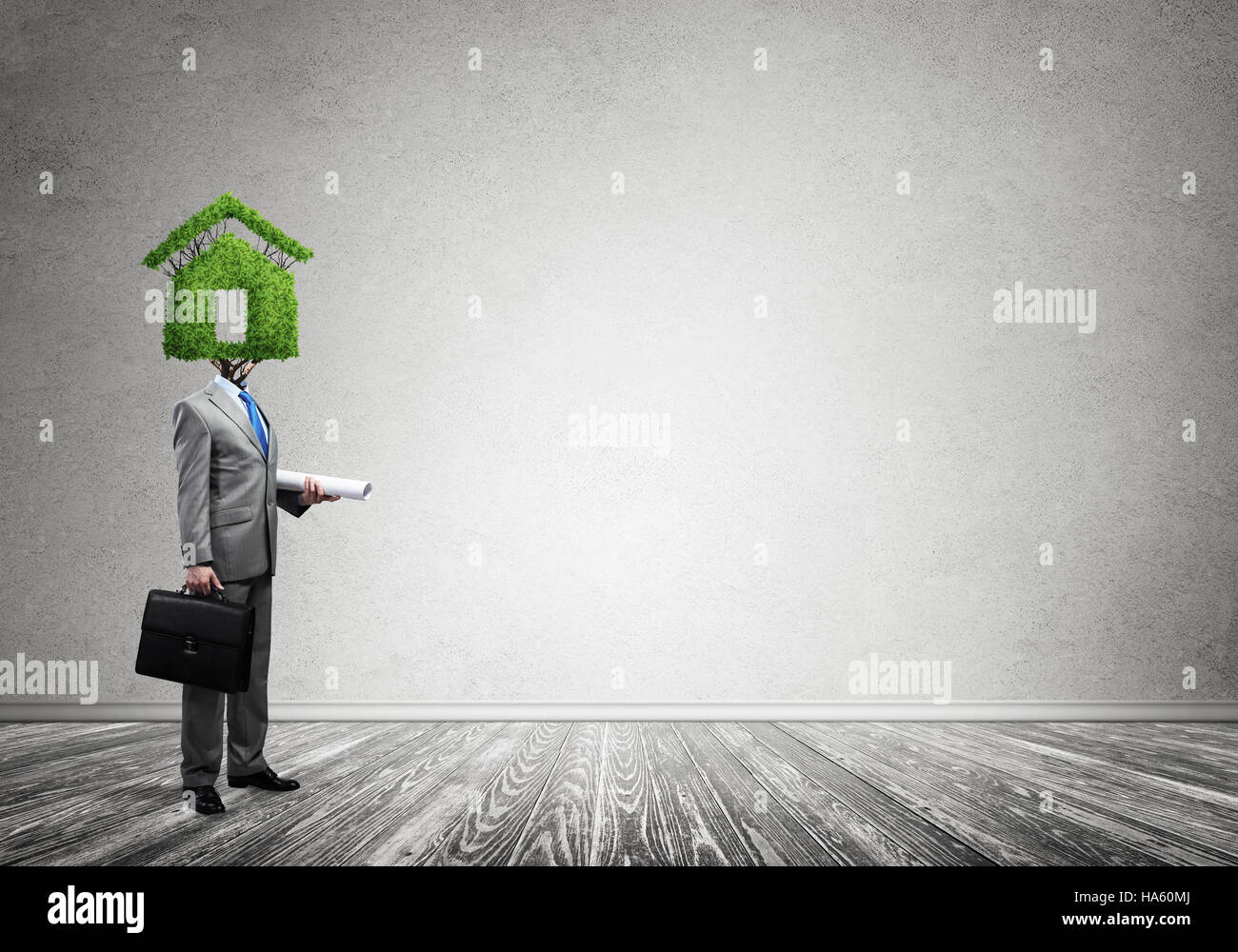Real estate agent Stock Photo - Alamy