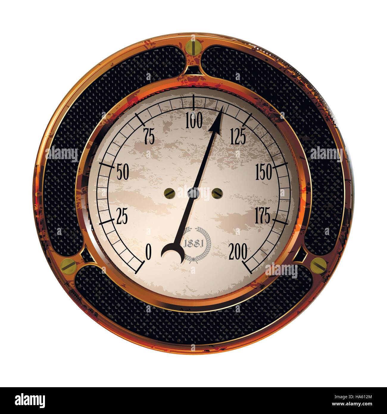 measuring device vector Stock Vector Image & Art - Alamy